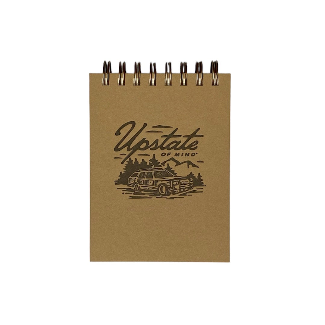 Woody Wagon Mini Jotter Notebook – Compas Life Apparel